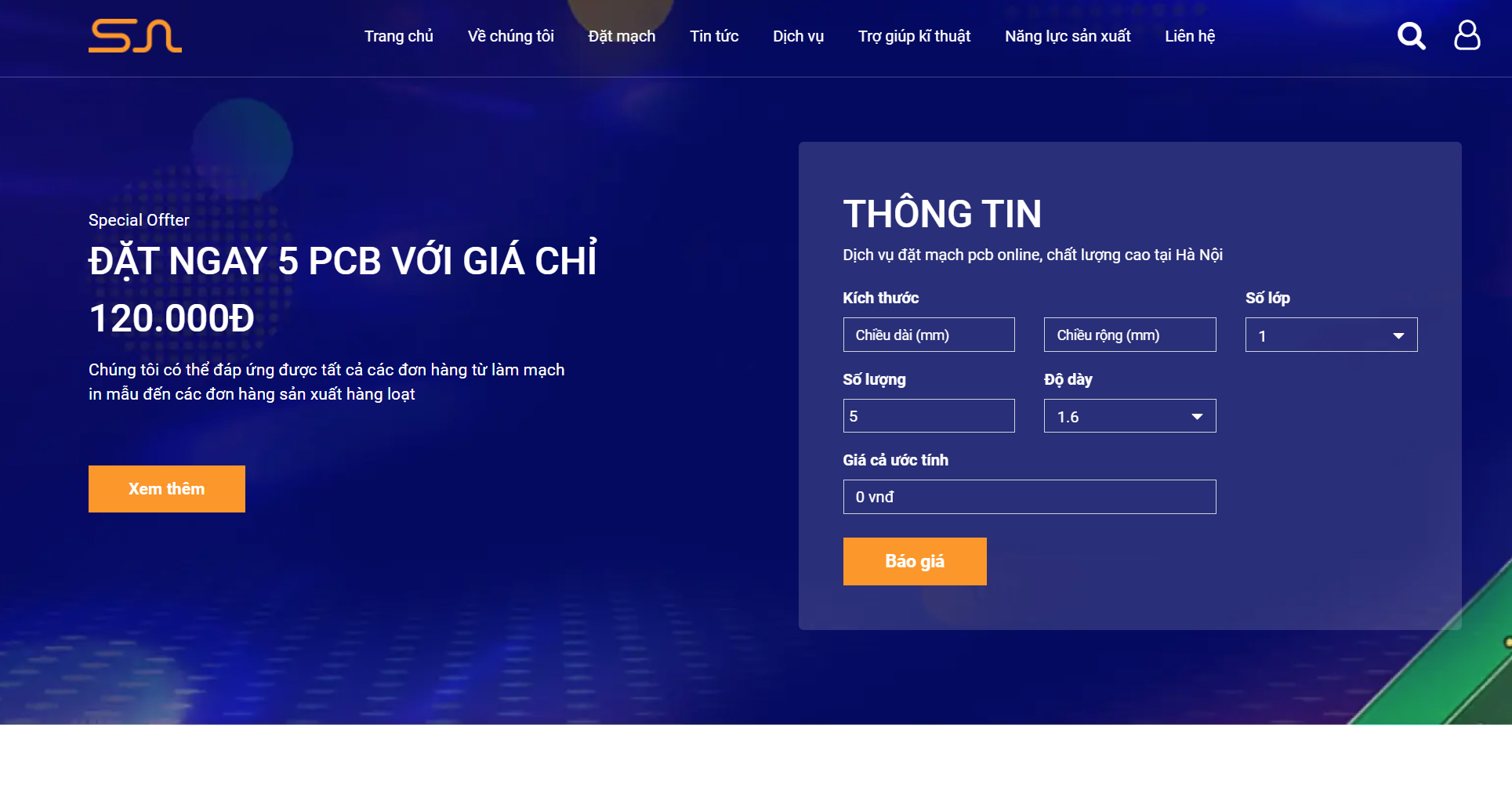 Thiết Kế Website đặt Mạch In Pcb Stencil Như Jlcpcb Nextpcb